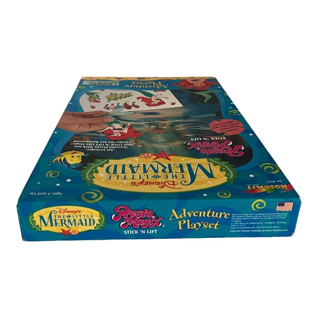 VINTAGE 1997 ROSE Art Disney's The Little Mermaid Presto Magix #8137 ...