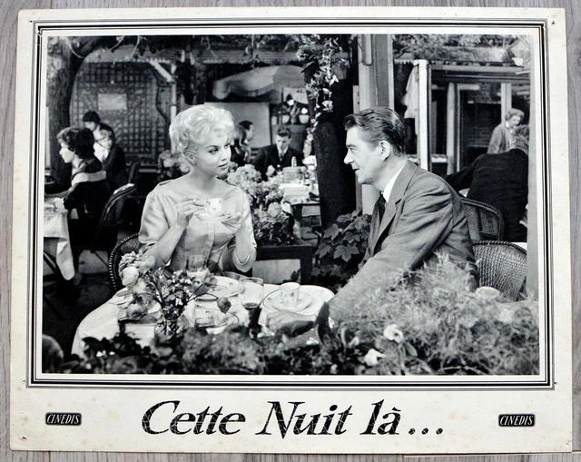 CETTE NUIT-LA (1957) Mylène Demongeot, Jean Servais 1 photo exploitation cinéma EUR 19,00 ...