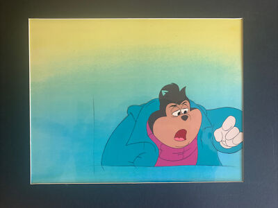 DISNEY GOOF TROOP Original Production Animation Cel & Drawing PJ TV Art ...