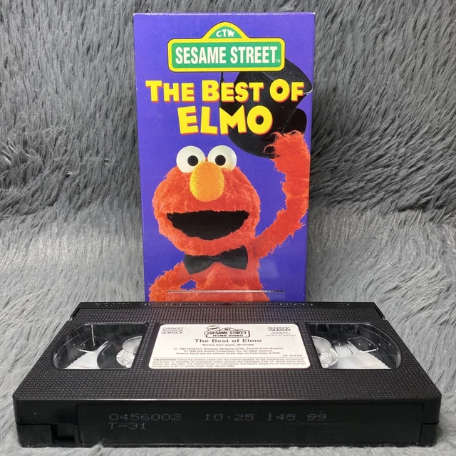 SESAME STREET THE Best of Elmo VHS 1994 The Muppets Jim Henson Kids ...