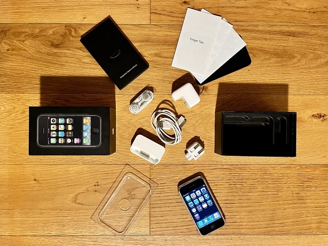 [RARE] IPHONE 2G edge v1 16GB - avec Boîte 100% Complète et d’origine ...