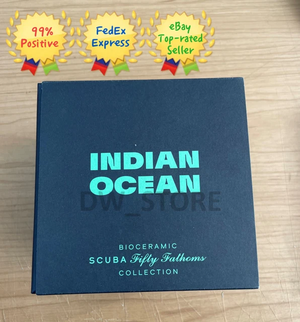 BLANCPAIN X SWATCH Bioceramic Indian Ocean Watch Scuba Fifty Fathoms ...