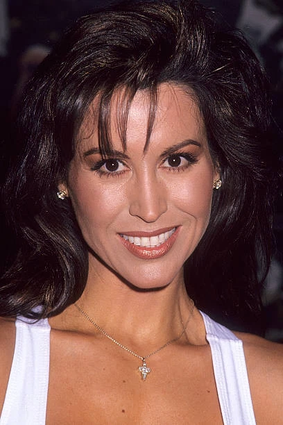 ATHLETE RACHEL MCLISH at Model Jet Airplane from the Film Ace- 1992 Old ...