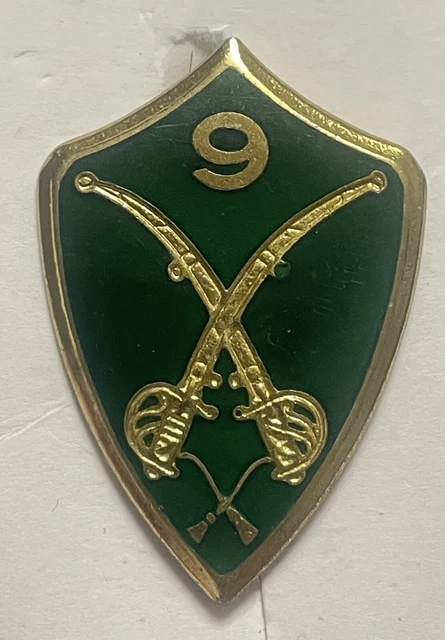 INSIGNE 9E REGIMENT DE CHASSEURS A CHEVAL DRAGO G2338 EUR 15,00 ...
