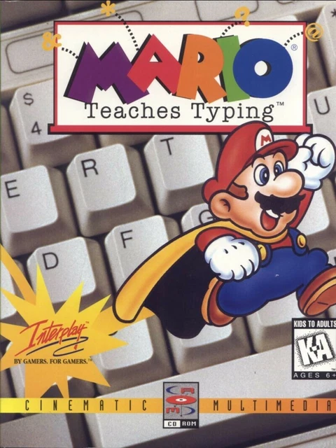 MARIO TEACHES TYPING PC GAME +1Clk Windows 11 10 8 7 Vista XP Install ...