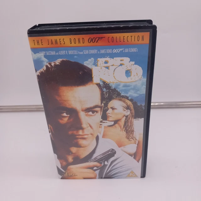 DR NO JAMES Bond 007 VHS Tape Sean Connery Collection £1.95 - PicClick UK