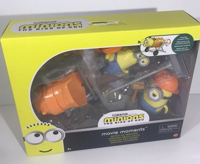 MATTEL ILLUMINATION MINIONS The Rise of Gru Movie Moments Mixed Up Minions NEW EUR 4,60 ...