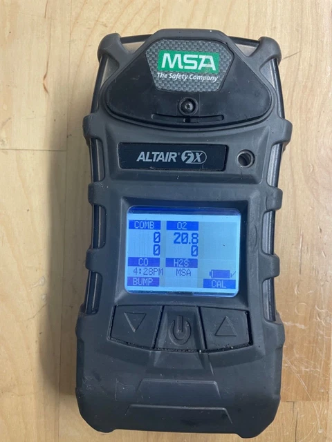MSA ALTAIR 5X Gas Detector - LEL, O2, CO, H2S - Calibrated $1,230.30 - PicClick AU