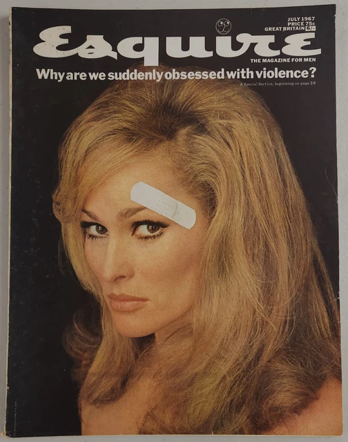 ESQUIRE MAGAZINE JULY 1967 Actress Ursula Andress Great Ads & Articles ...