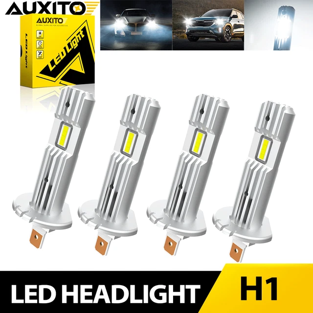4X H1 LED Headlight Bulbs Conversion Kit High Low Beam Super Bright ...