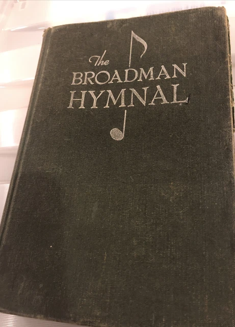 THE BROADMAN HYMNAL 1940 Broadman Press Book Vintage Green Hardback ...