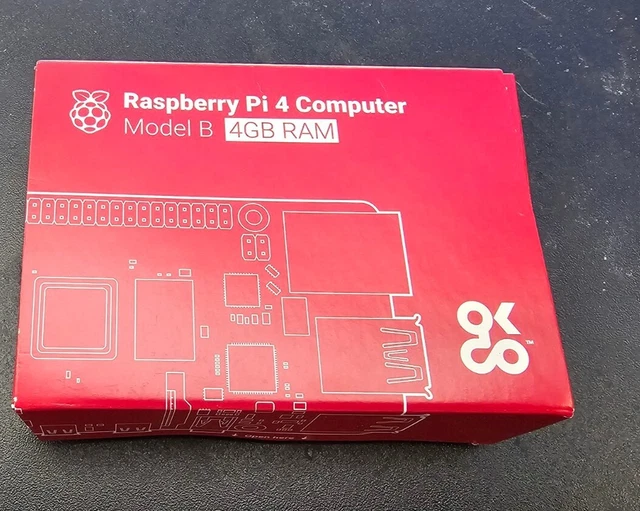 RASPBERRY PI 4 Model B With 16GB SD Card - RPI RPI4 With Box $52.98 ...