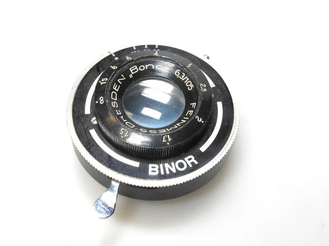FEINMESS BINOR BONAR 105mm F/6.3 EUR 25,00 - PicClick DE