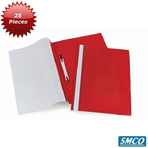 A4 PROJECT PRESENTATION File Document Report Folders RED 2 Prong ...