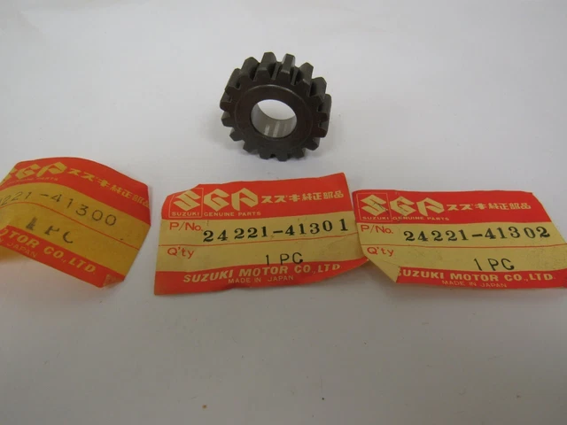 NOS FACTORY OEM Suzuki 1976-80 RM125 1977-81 RM100 Second Drive Gear ...