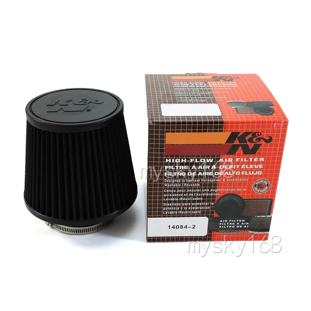 K&N 3' INCH Air Filter Open Pod KN Filter Piping High flow Intake 76MM ...