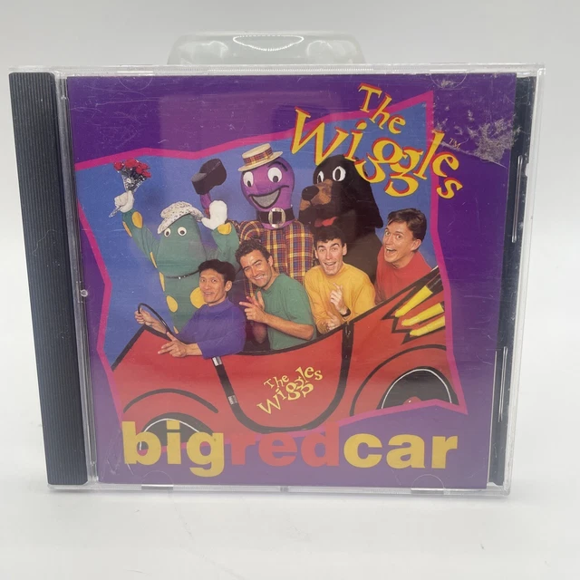 THE WIGGLES BIG Red Car CD 1995 Original Cast Members ABC For Kids Free ...
