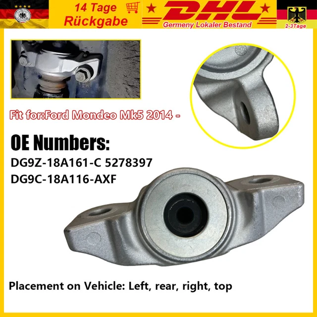 HINTERE STOSSDÄMPFER AUFHÄNGUNG Top Mount für Ford Mondeo Mk5 Fusion ...