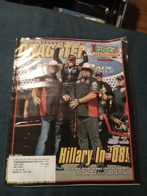 NATIONAL DRAGSTER WEEKLY June 13, 2008 Magazine £5.87 - PicClick UK