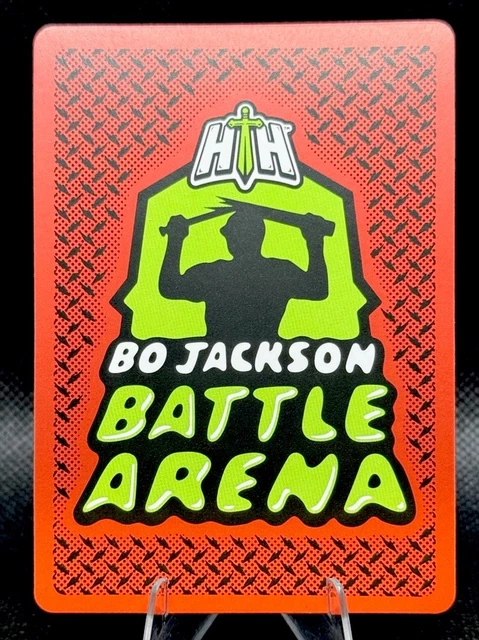 2026 BO JACKSON Battle Arena Gaveler #IBF-332 Brawl Icons Battlefoil £ ...