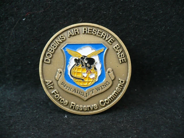 US ARMY COIN Air Force 94TH Airlift Wing Reserve Command Challenge ...