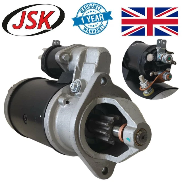 STARTER MOTOR FOR Lister Petter TS1 TS2 TS3 TR1 TR2 TR3 TL1 TL2 TL3 TX1 ...