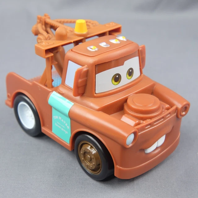 MATTEL DISNEY PIXAR Cars Track Talkers Mater Push Along Toy TESTED ...
