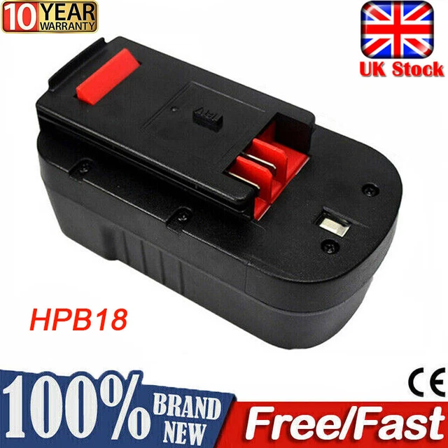 4800MAH BATTERY 18V for Black & Decker A18 A1718 A18NH A18E Firestorm ...