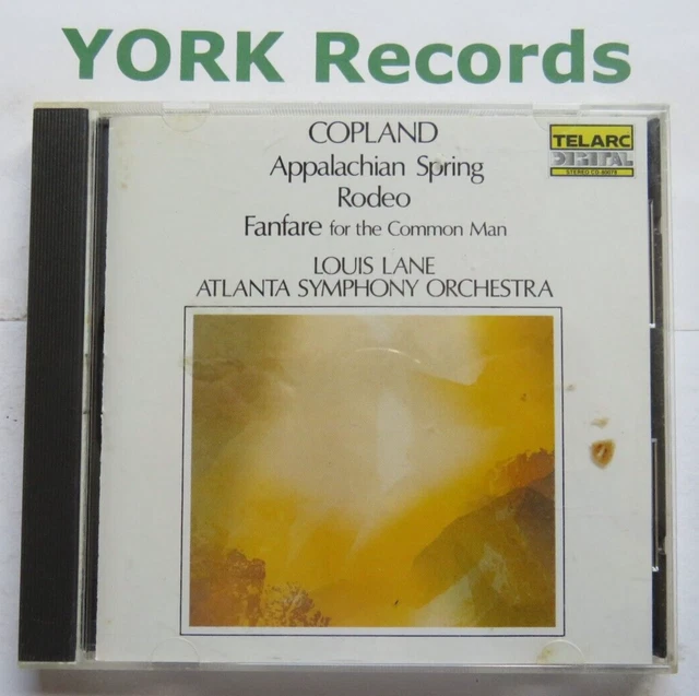 COPLAND - PRINTEMPS des Appalaches / rodéo / fanfare LANE Atlanta SO ...