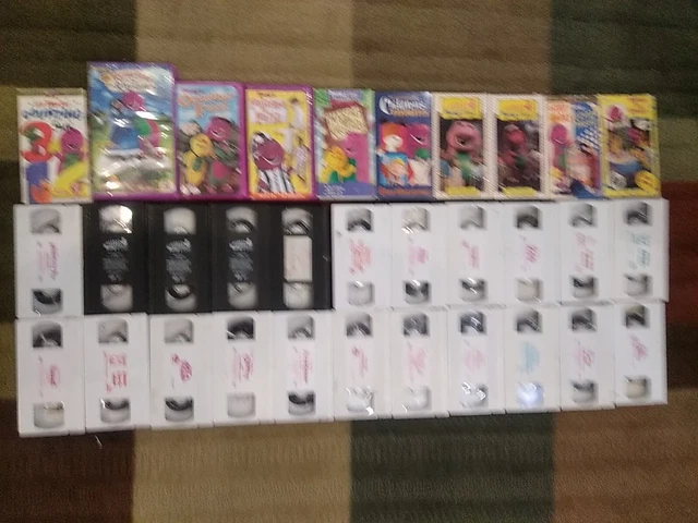 LOT OF 32 barney vhs tapes $109.21 - PicClick CA LOT OF 32 barney vhs tapes $109.21 - PicClick CA