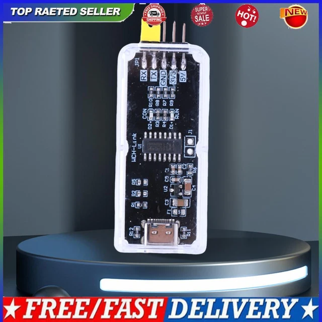 WCH LINK DOWNLOAD Debugger CMSIS-DAP Download 5V/3.3V RISC-V Online for Windows EUR 4,19 ...