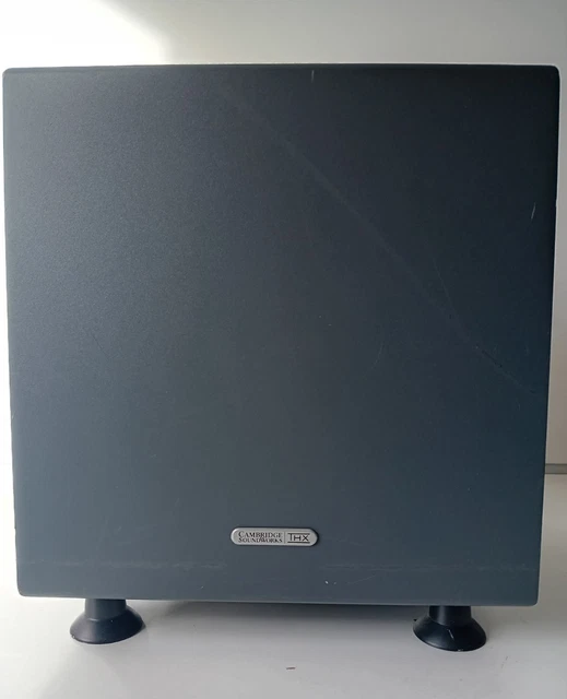 CAMBRIDGE SOUNDWORKS MEGAWORKS THX550 Subwoofer UNTESTED Power's On £19 ...