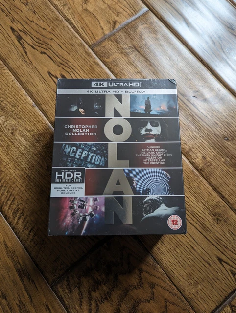 CHRISTOPHER NOLAN COLLECTION [12] 4K UHD Blu-ray Box Set BRAND NEW ...