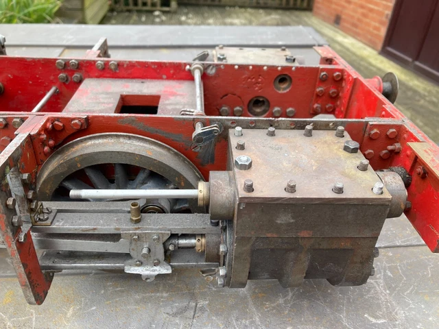 LIVE STEAM LOCOMOTIVE 5" gauge "Simplex" chassis £300.00 - PicClick UK