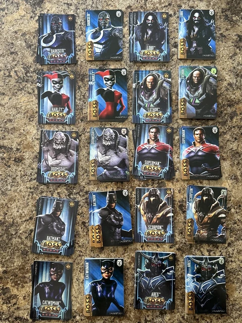 1X INJUSTICE GODS Among Us Arcade Series 3 & 4 Boss Cards CHOOSE YOUR ...