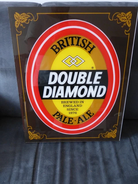BELL ENSEIGNE LUMINEUSE biere double diamond british pale ale EUR 60,00 ...