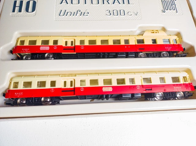 JOUEF AUTORAIL 300CV avec sa remorque REF 760E NEUF + 8 rails courbes EUR 110,00 - PicClick FR