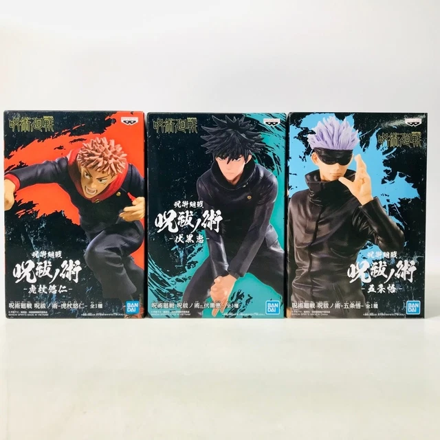 JUJUTSU KAISEN GOJO Satoru Itadori Yuji Fushiguro Megumi Figure Waza ... JUJUTSU KAISEN GOJO Satoru Itadori Yuji Fushiguro Megumi Figure Waza ...