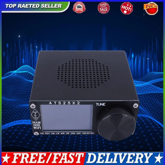 ATS25X2 ALL BAND Radio 2.4inch Touchscreen DSP Receiver Si4732 Chip ...