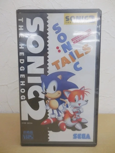 SONIC THE HEDGEHOG 2 Promotion Video VHS Sonic history New & sealed £95 ...