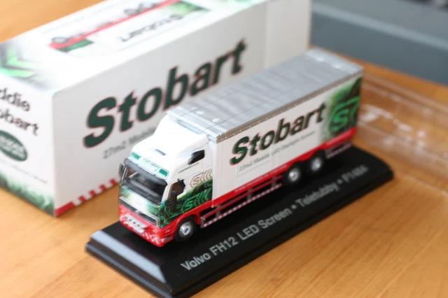 EDDIE STOBART VOLVO FH Mobile LED Screen Model Atlas Editions Oxford ...