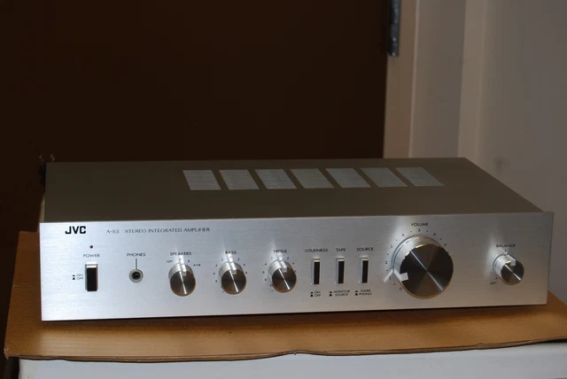 JVC A-S3 STEREO Integrated Amplifier AMP New Old Stock in original Box ...