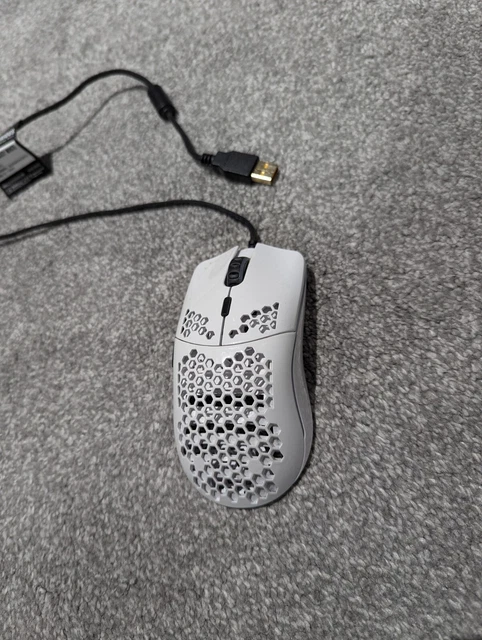 GLORIOUS MODEL O Glossy White Gaming Mouse Wired. Used. No Box. £30.00 ...