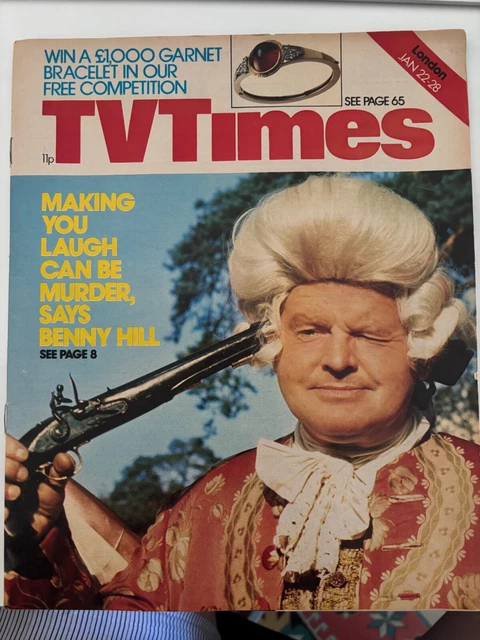 TVTIMES BENNY HILL January 1977 £15.00 - PicClick UK