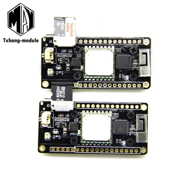 CARTE SD TTGO LORA32 V2.0 868/915 Mhz ESP32 LoRa OLED 0,96 écran bleu ...