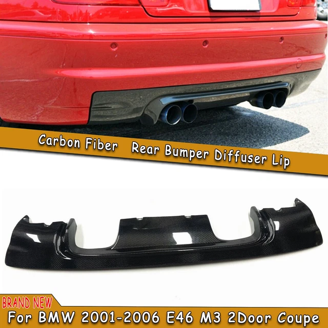 1X CSL CARBON Fiber Rear Bumper Diffuser For BMW E46 M3 2 Door 2001 ...