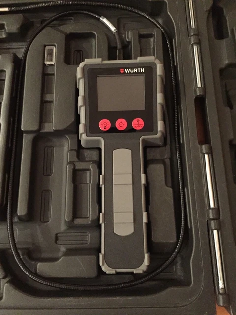 WÜRTH VIDEO-SCOPE ENDOSKOP Farbkamera Kfz Kamera Inspektionskamera ...