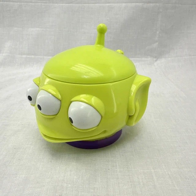 DISNEY TOY STORY Alien Souvenir Cup Pixar Lid Flip Top Mug Ringling ...
