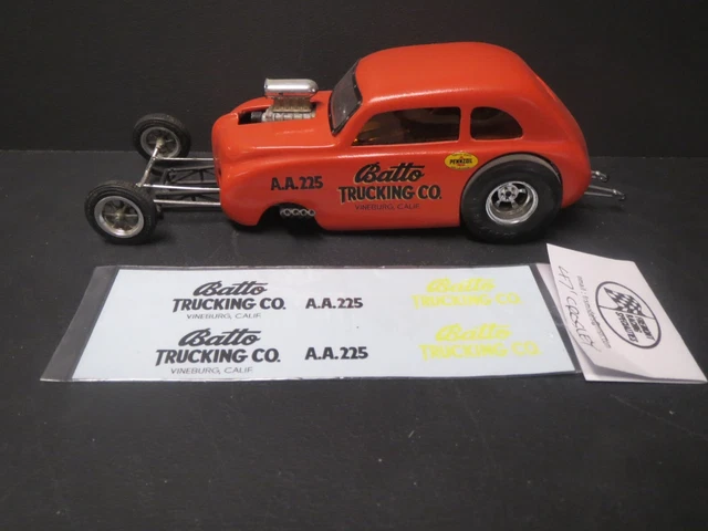 BATTO TRUCKING A/A 1/25 Decal from Fremont Racing Specialties $8.00 ...