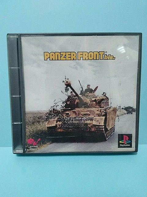 PANZER FRONT BIS ps1 Playstation1 sony Battle Tank Simulator Japan ...